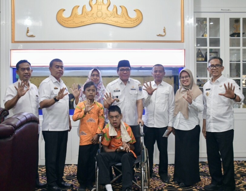 JELANG KEBERANGKATAN ANAK DISABILITAS KE O2SN TINGKAT NASIONAL, WAHDI ...